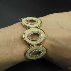 Jewelry | Vintage Cute Crystal Oval Shaped Bracelet | Poshmark